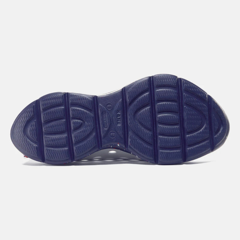 Kane Revive Active Recovery Shoe in White/Navy Speckle – Island Trends