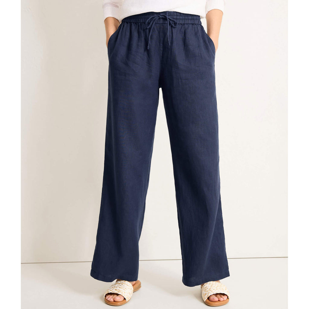 Tommy Bahama Women's Two Palms Easy Linen Pants in Coastline